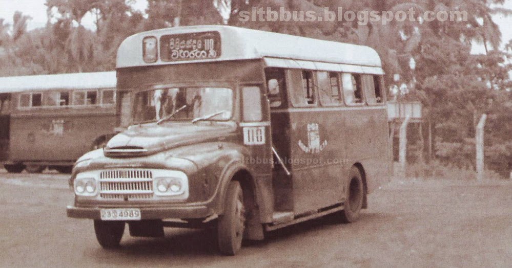 SLTB buses - ශ්‍රී ලංගම බස්: CTB bodied Austin 830 WF lorry bus from ...