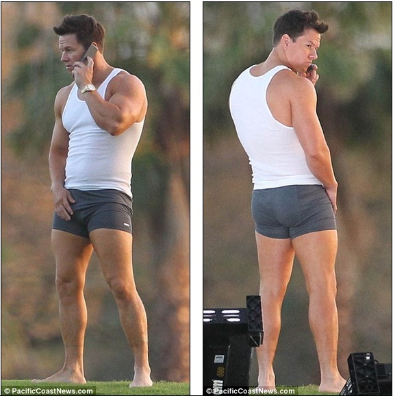 Marky Marks Still Got It Wahlberg Shows Off His Physique In A Tight Pair Of Boxers More