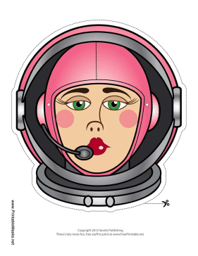 Astronauts Free Printable Masks. - Oh My Fiesta! in english