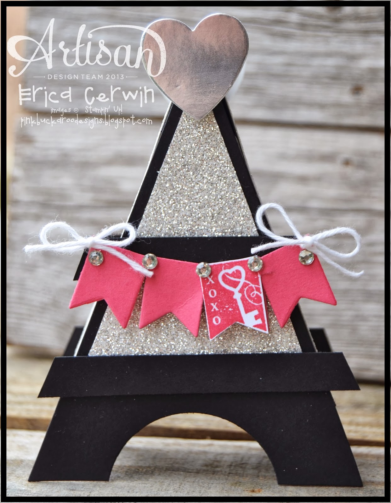 The Eiffel Tower Box - Pink Buckaroo Designs