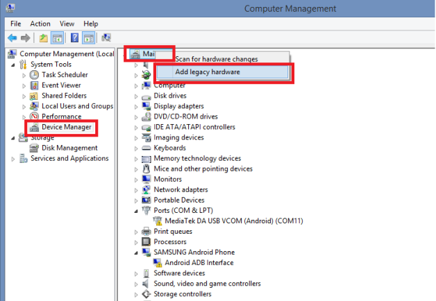 How to install MTK65XX Preloader USB VCom Drivers in Windows - Kombi