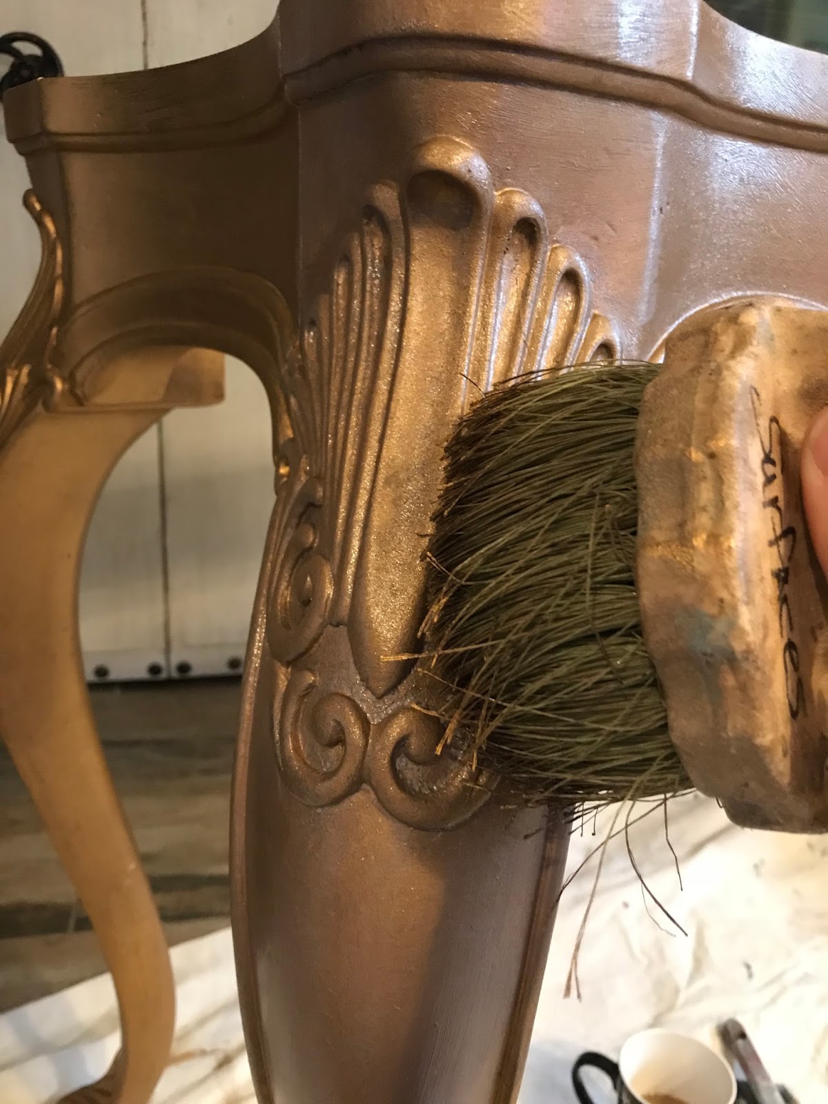 Finishing Acts: DIY: A Copper Bronze Furniture Finish