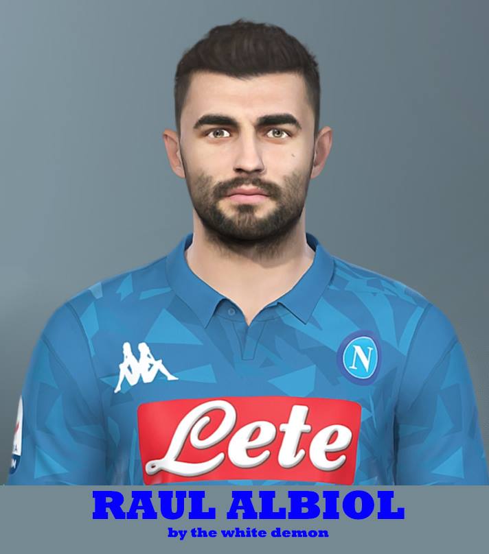 PES 2019 Faces Raul Albiol by The White Demon ~ SoccerFandom.com | Free ...