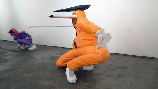 Taku Obata's wooden sculptures celebrate b-boy subculture