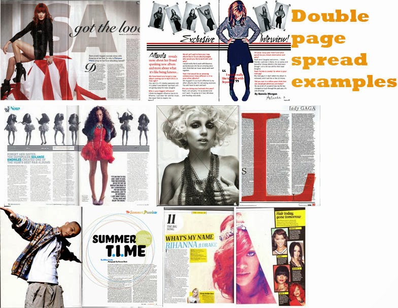 Millie's Media Studies Blog: Music Magazine double page spread and ...