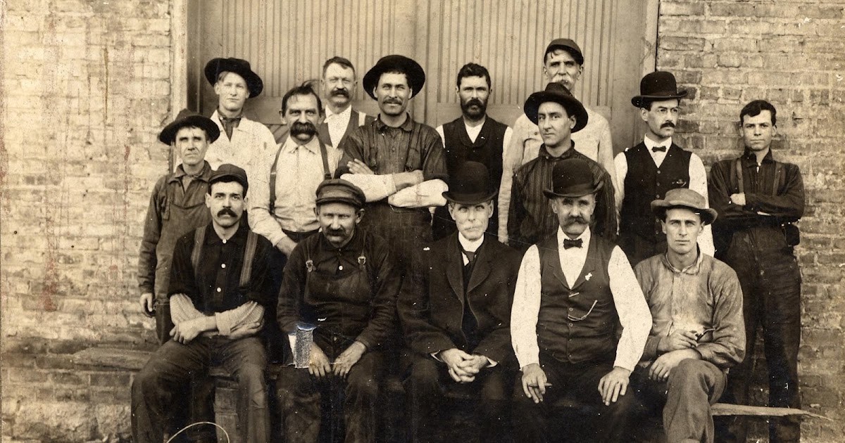 A Twist in History: PHOTOS: Jacob Haish's employees