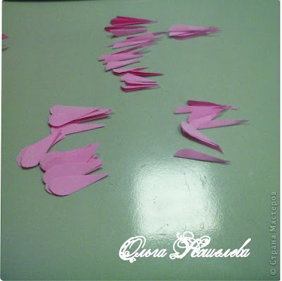 How to make pink flowers - crazzy craft