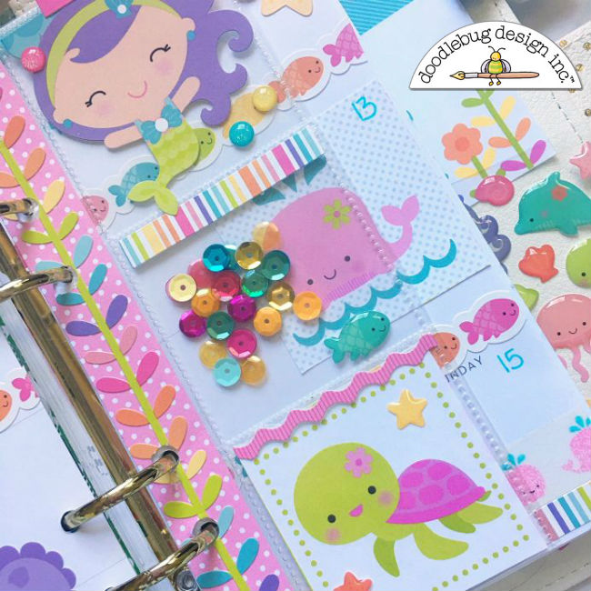 Doodlebug Design Inc Blog: Under The Sea Planner Pages | with Anabelle