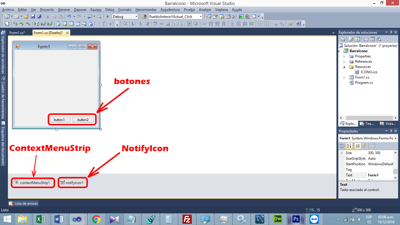 Como usar el control NotifyIcon - JMDeveloper