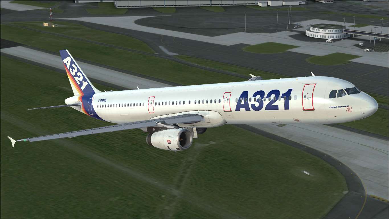 Texturas Brasileiras: Airbus House Colors F-WWIA Airbus A321