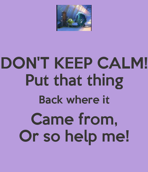 Lianne Taimenlore: We Have A Disney/Pixar Keep Calm Winner!