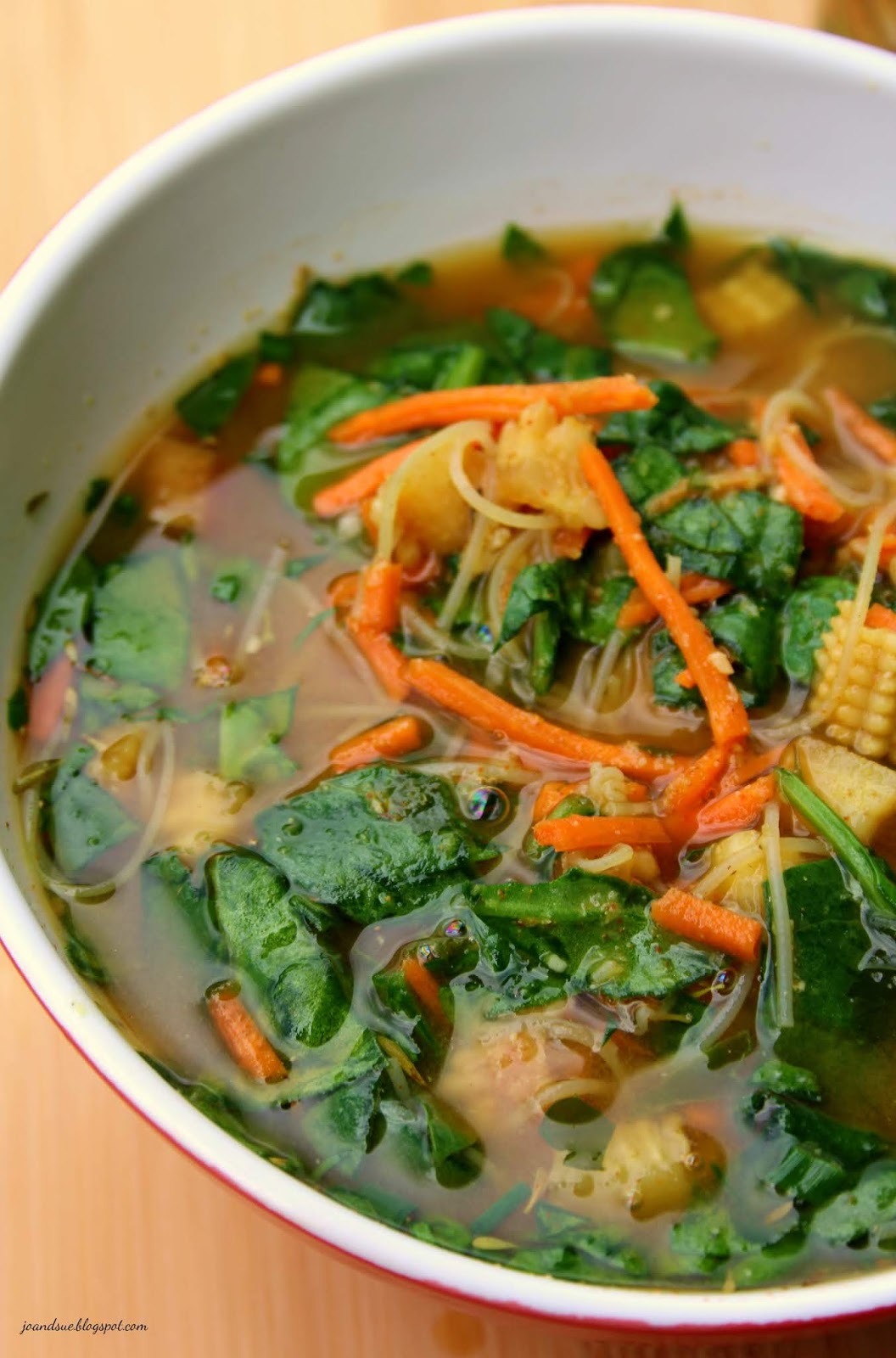 Jo and Sue: Homemade Cup A Noodle Soup