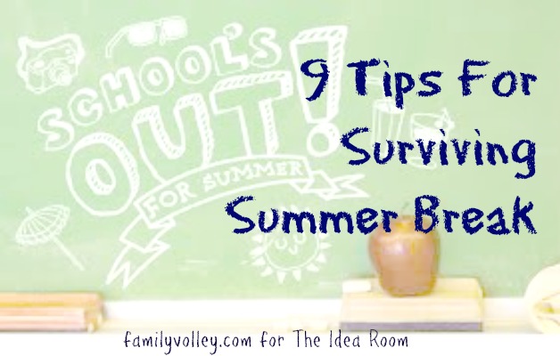 Tips For Surviving and Enjoying Summer Break with Kids - The Idea Room