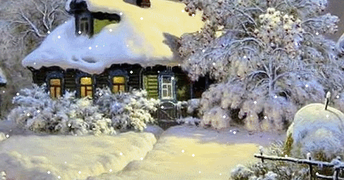 Gif_WINTER_Snowfall_ Animated Image_28 | Joy Design Studio