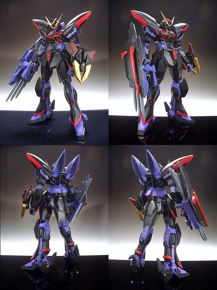 Custom Build: HG 1/144 GAT-X207 Blitz Gundam "Improved"