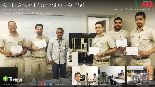 Treinamento de programação em ABB - Advant Controller - AC450 - Treinar ...