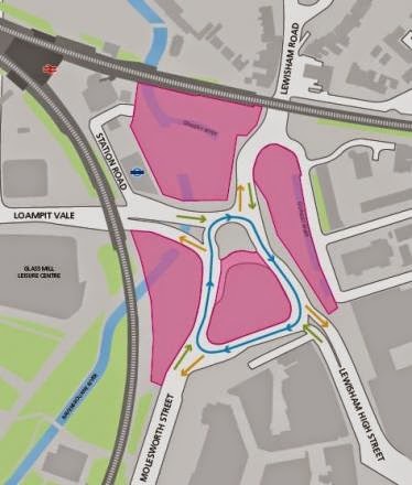 Brockley Central: Lewisham Roundabout gone for good | The online home ...