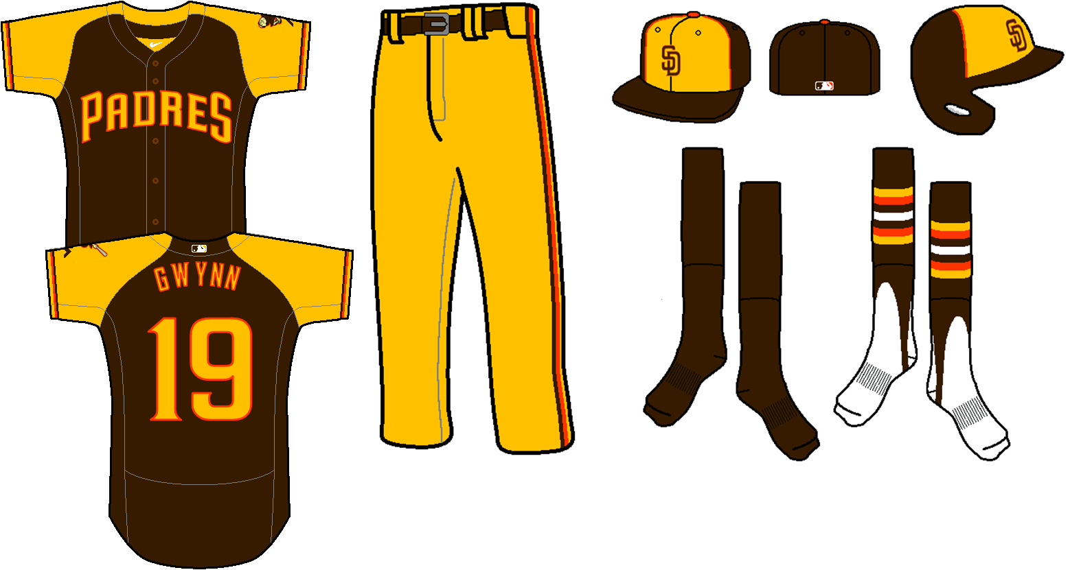 Sports Aesthetics: A Uniforms and Logos Page: MLB Uniform Concept - San ...