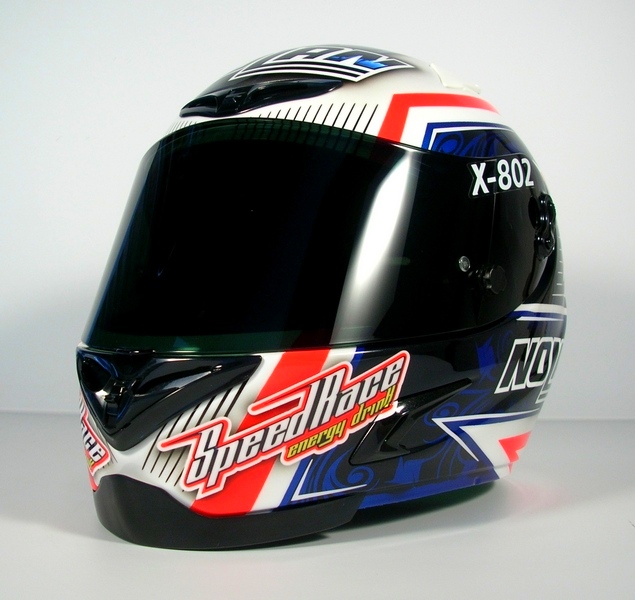 Racing Helmets Garage: Nolan X-802 M.Melandri 2012 by Shock Design