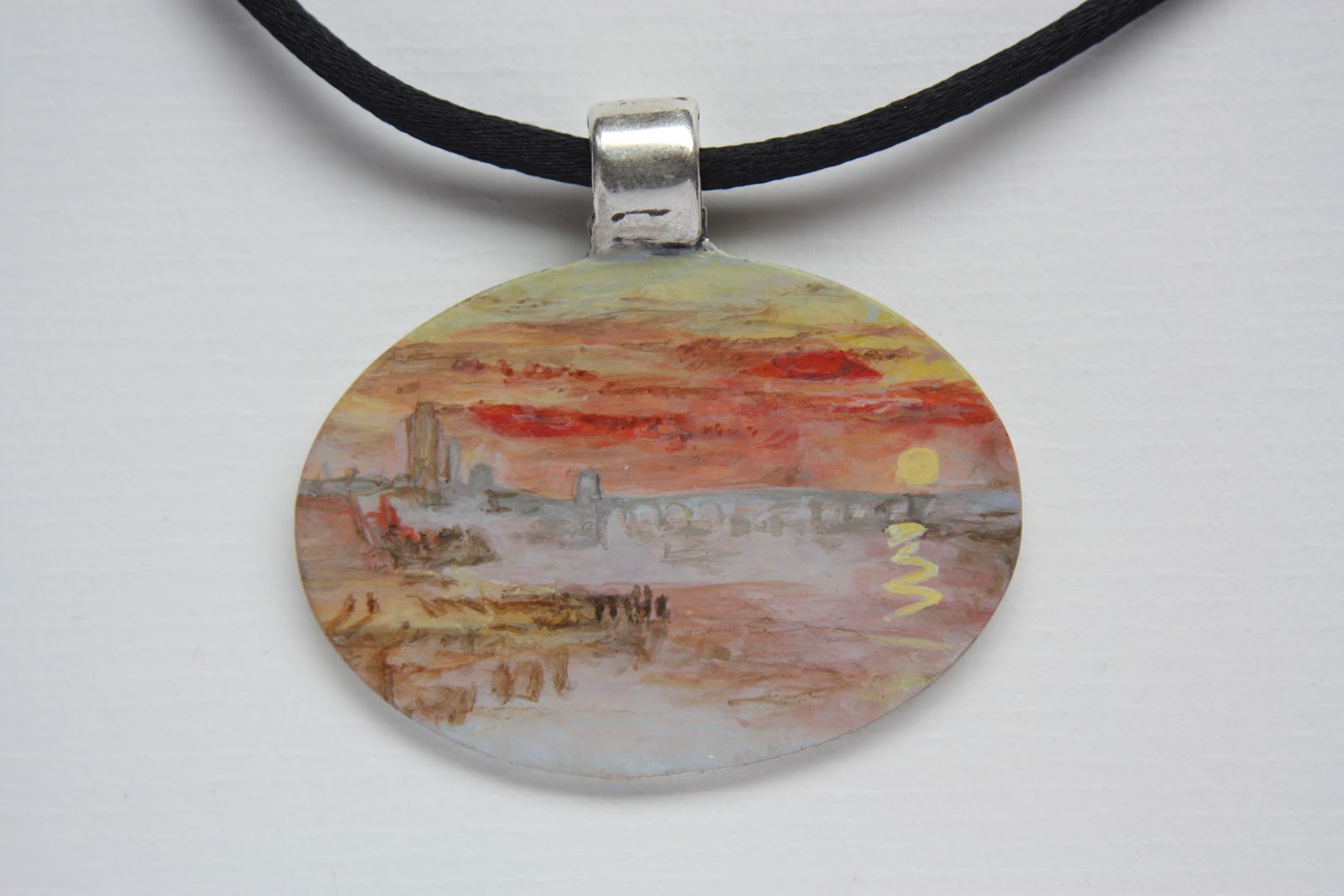 María Carrascal: The scarlet Sunset, William Turner, 1830-1840