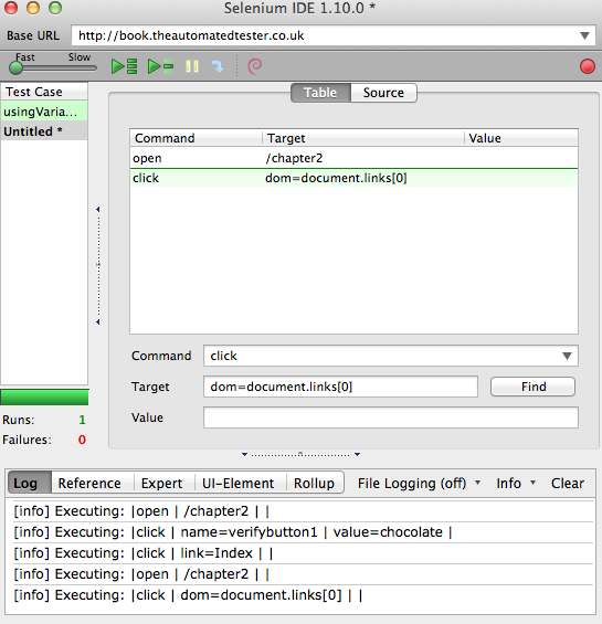 TESTHEAD: PRACTICUM: Selenium 2 Testing Tools Beginner's Guide: Locators