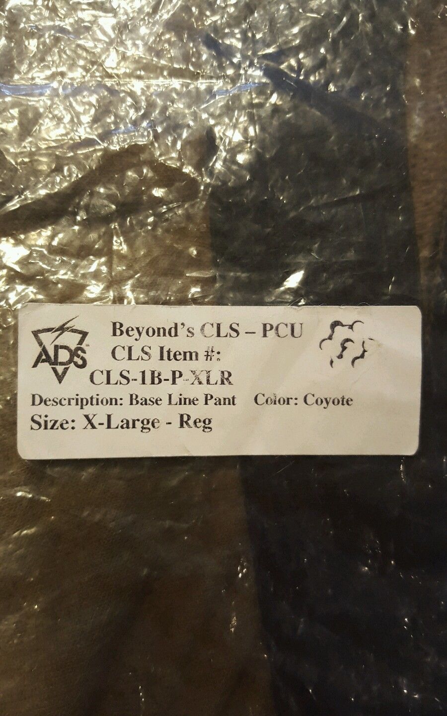 Webbingbabel: Beyond Clothing CLS-PCU Base Line Pant Level 1B