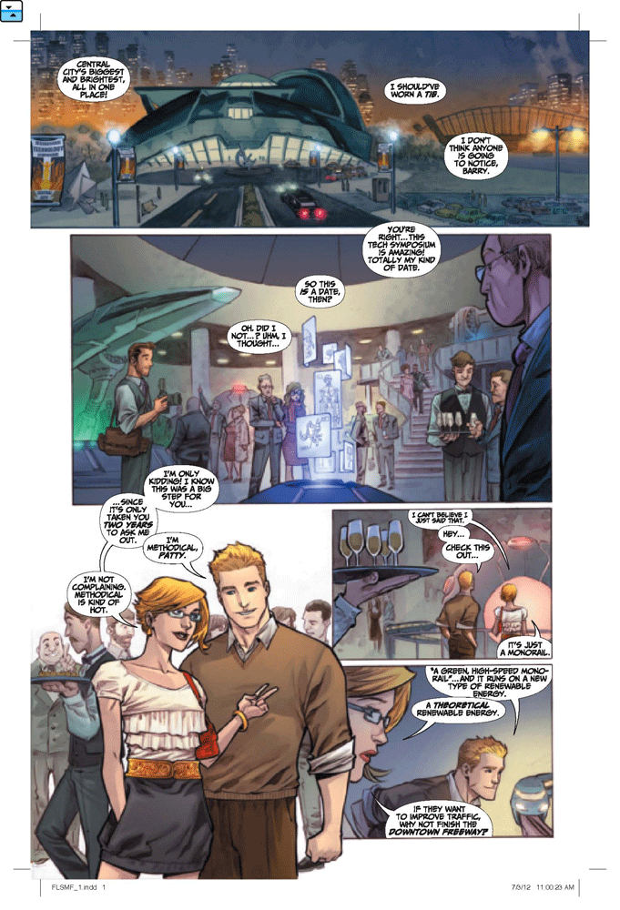 Cómic: Reseña de "Flash: Avanzar" de Geoff Johns [ECC Ediciones].