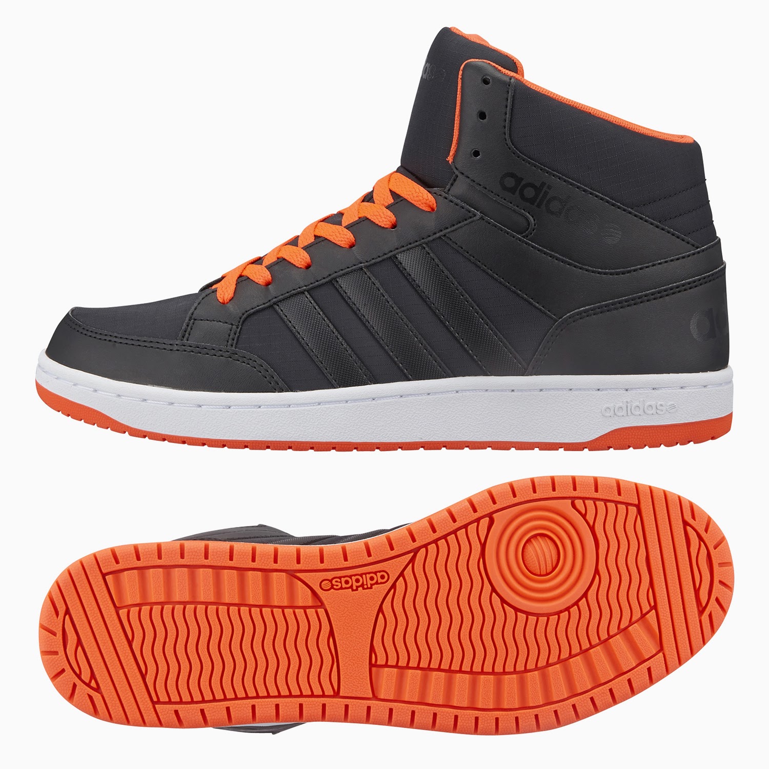 Professional Atheletic News: Adidas VLNEO HOOPS MID TEX Men's Lifestyle ...