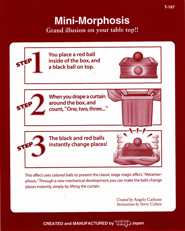 TENYO: Tenyo T-187 Mini-Morphosis