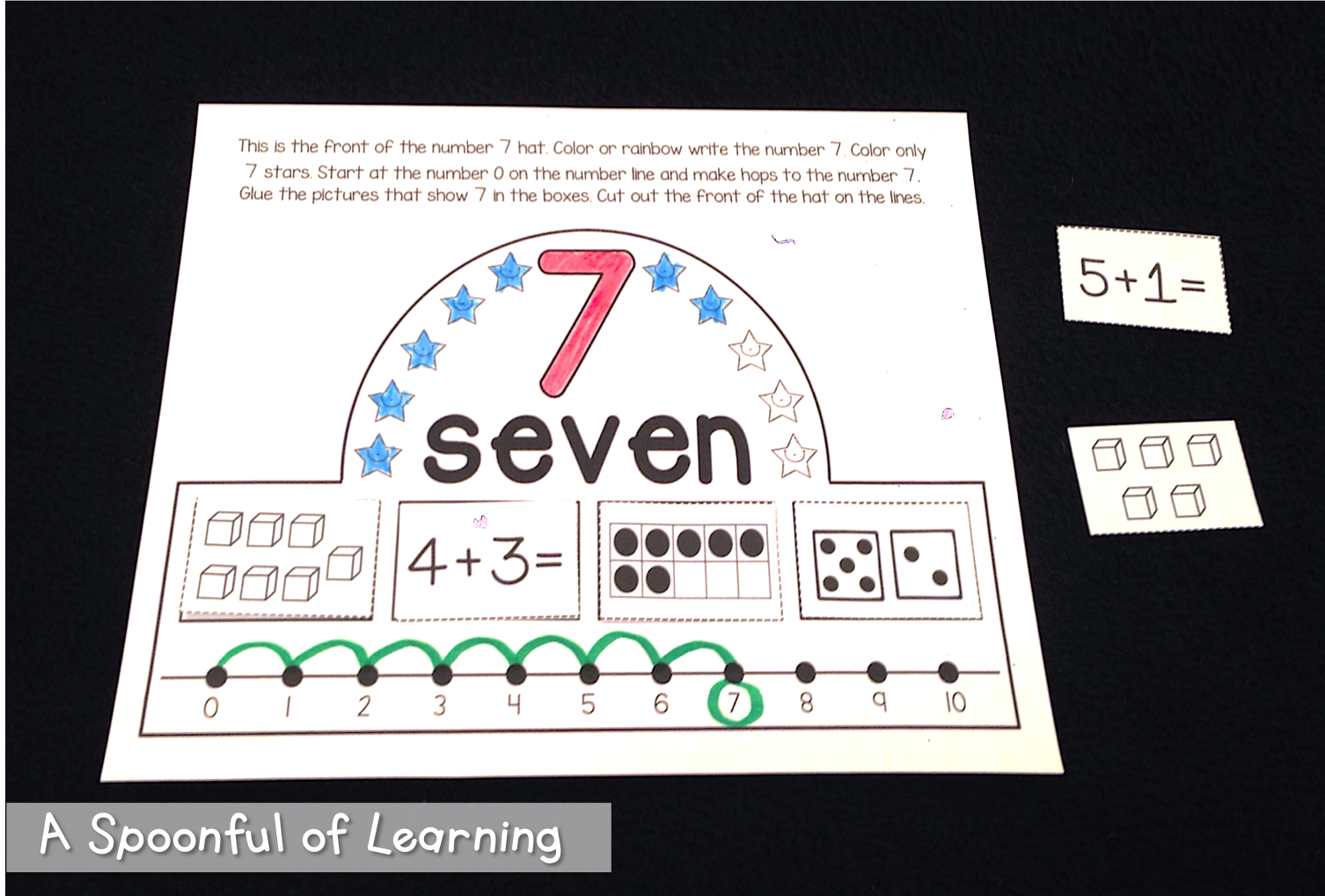 Number Hats! - Get to Know Numbers - A Spoonful of Learning