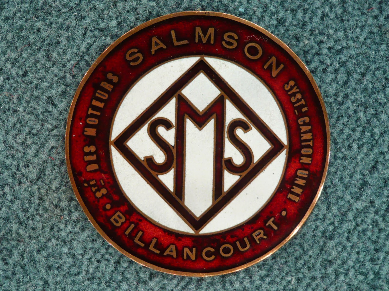 RadiatorEmblems: SALMSON / FRANCE