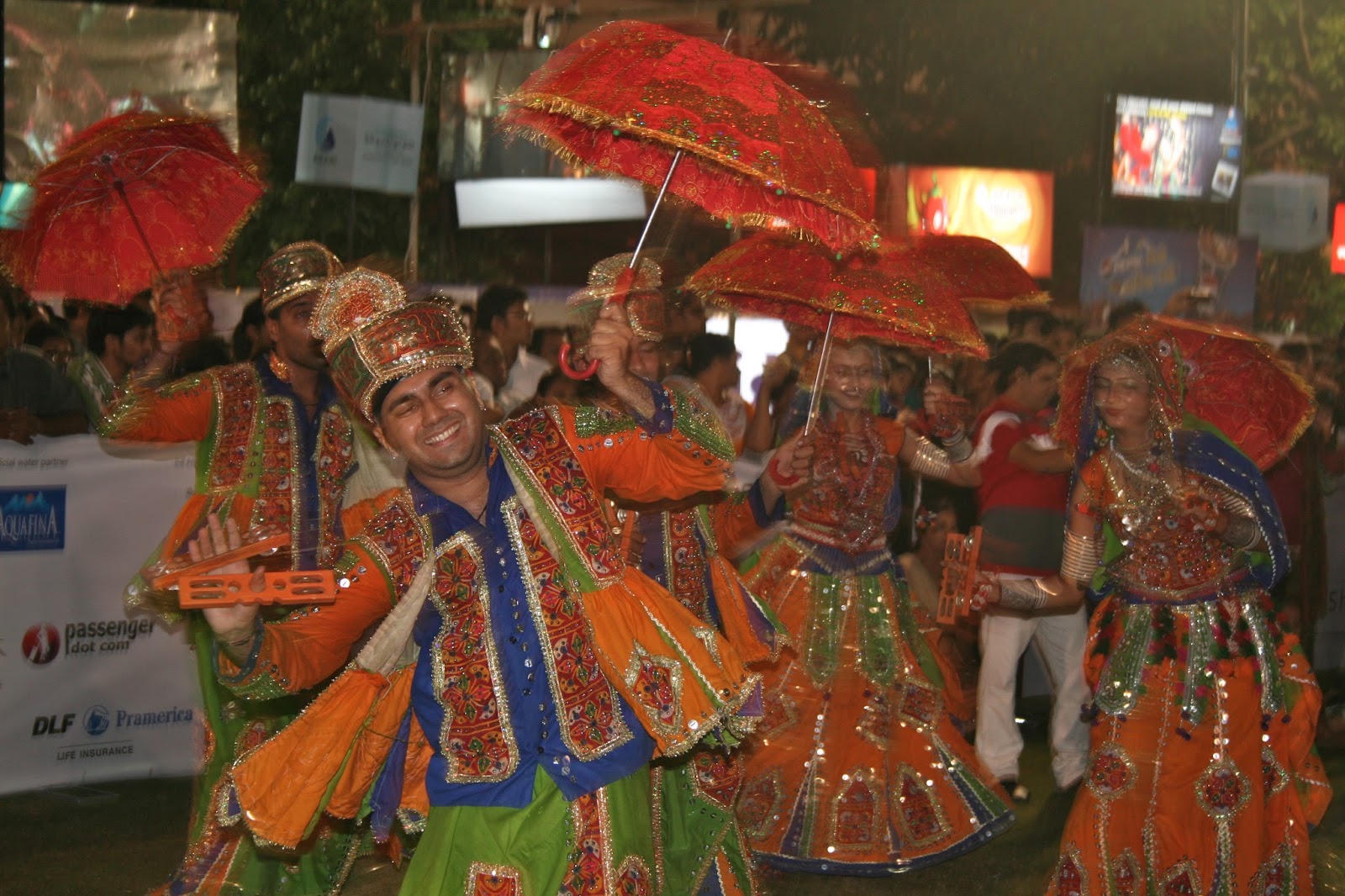 Props used while playing Garba.