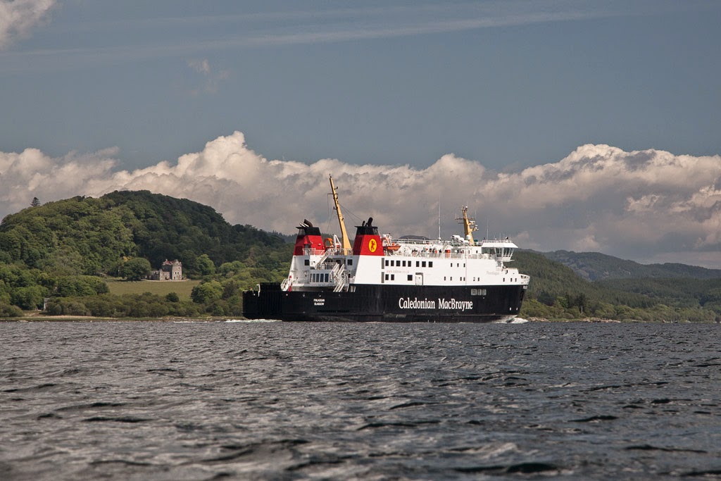 Sea kayaking with seakayakphoto.com: The ferries of West Loch Tarbert.