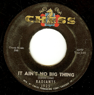 Derek's Daily 45: THE RADIANTS - IT AIN'T NO BIG THING