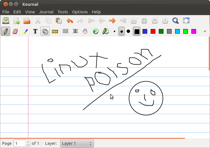 UI Application for NoteTaking and Sketching - Xournal | Linux Blog
