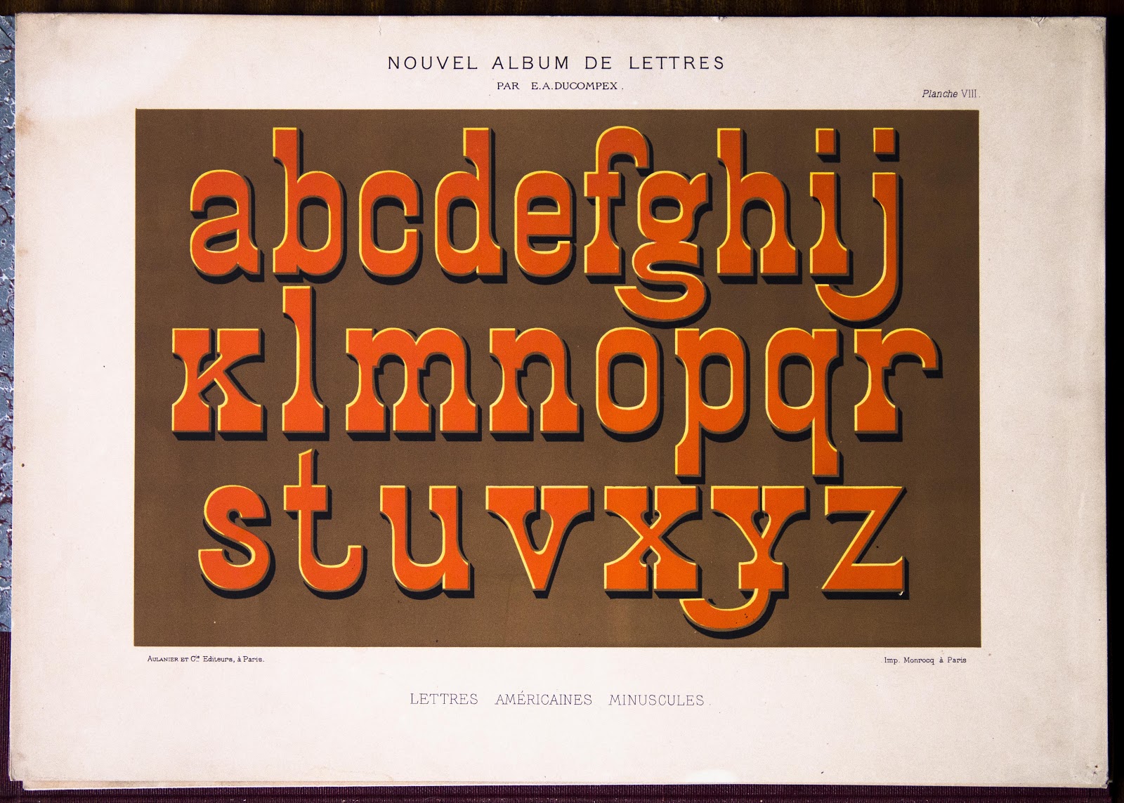 Répertoire de typographies - E.A. Ducompex