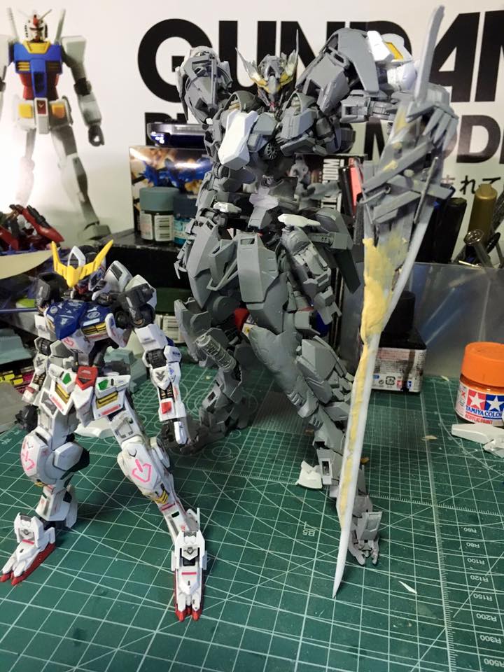 GUNDAM GUY: 1/60 Scale Gundam Barbatos - Custom Build