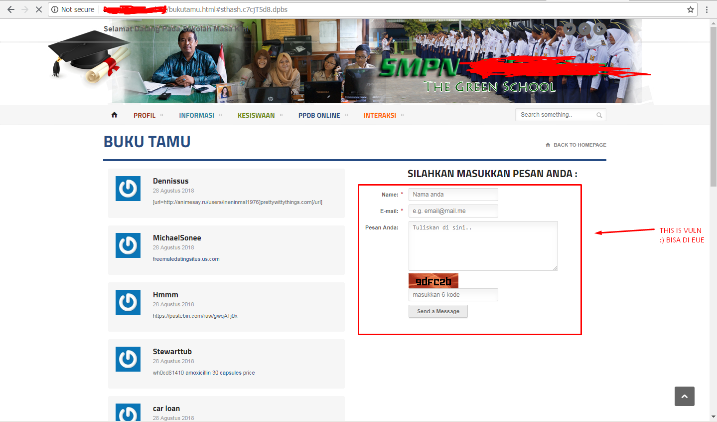 Cara Deface Metode Jso Atau Js Overlay - (KN07)