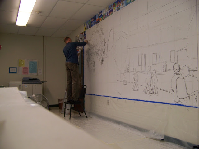 Cameron Bennett's Murals: Green Acres Elementary School Mural ...