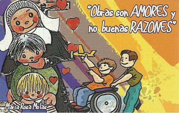 Santa Mª Rosa Molas | Comparte con alegría