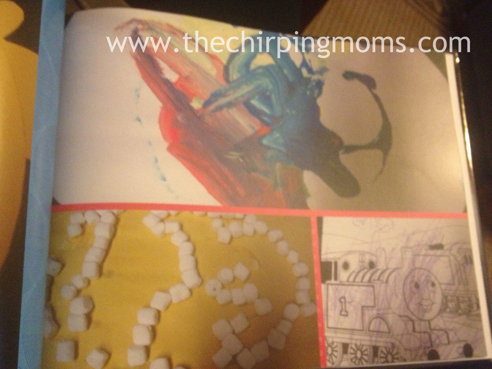"Kid Art" Memory Book - The Chirping Moms