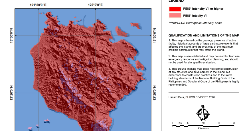 Marinduque Rising: Ground Shaking Hazard Map ng Marinduque inilabas ...