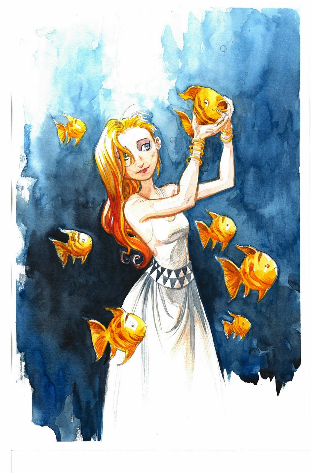 rhomblog: Delirium finds her fish