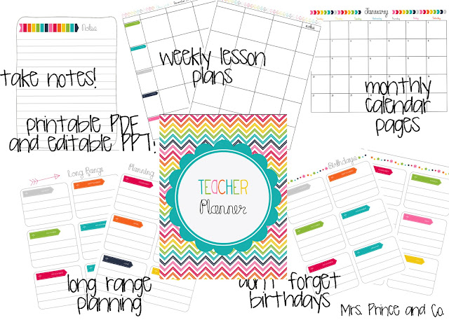 Mrs. Prince and Co.: My Teacher Planner