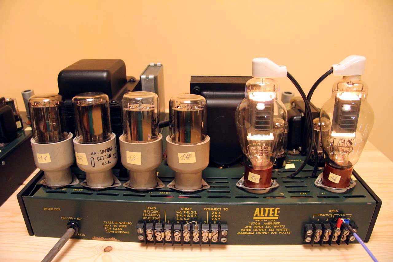 Altec Lansing 1570B - ламповые моно блоки из США в Московском магазине ...