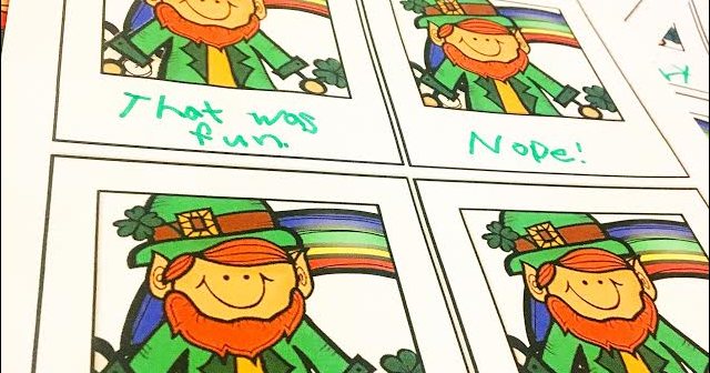 Leprechaun Notes - The Teacher Talk