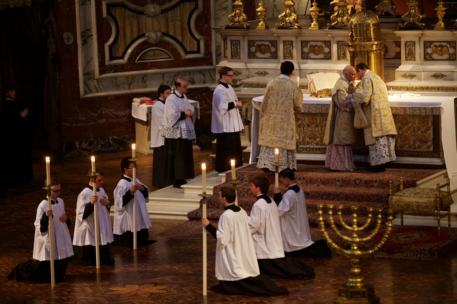 New Liturgical Movement: Pictures of the Sacra Liturgia Mass Celebrated ...