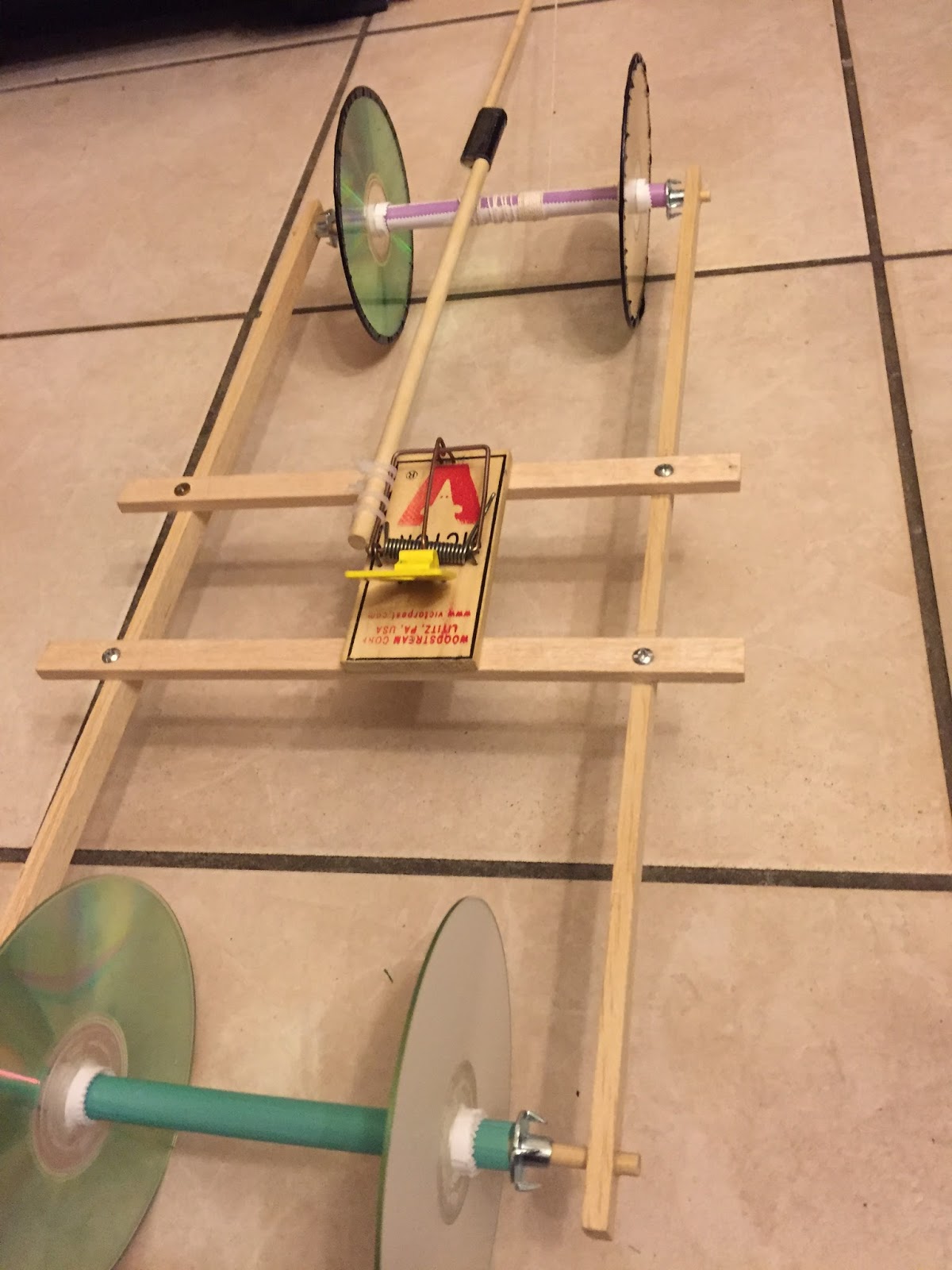 Physics : My Mouse Trap Car