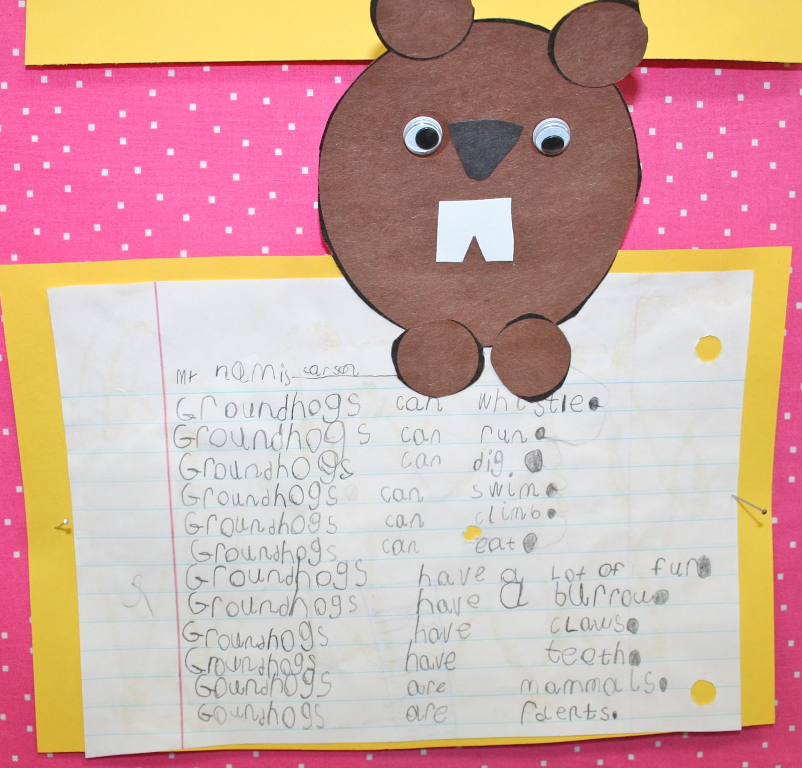 Mrs. Lisa's Pre-K Crew Rocks!: Groundhog Day! Oh What Fun!