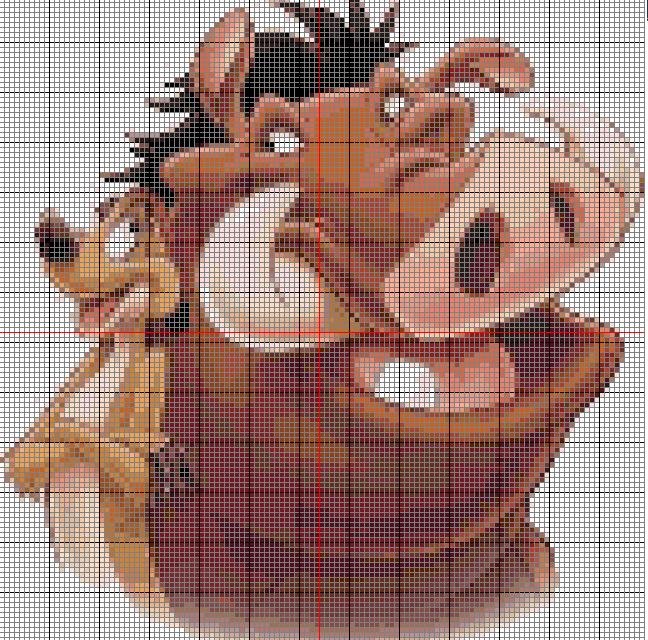 PATRONES DE LEONES en punto de cruz - Imagui